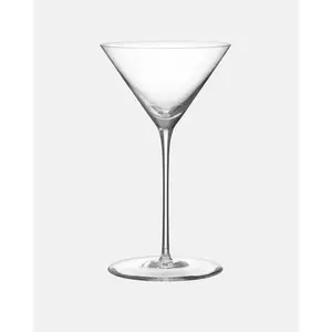 ORREFORS Geometry Martini Glass, Set Of 2