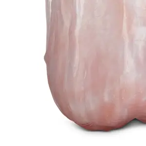 KOSTA BODA Crackle Vase, Tall - Pink