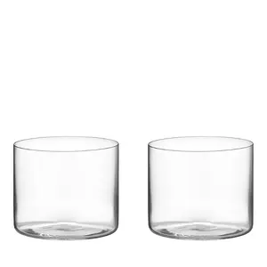 ORREFORS Geometry Tumbler Glass, Set Of 2 - No Color