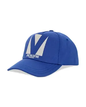 Valentino Garavani Chez Baseball Cap - Blu Olimpia/avorio