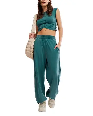 Free People Hot Shot Crossover Set - Evergreen