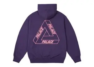 PALACE Glow Triferg Hood - Purp