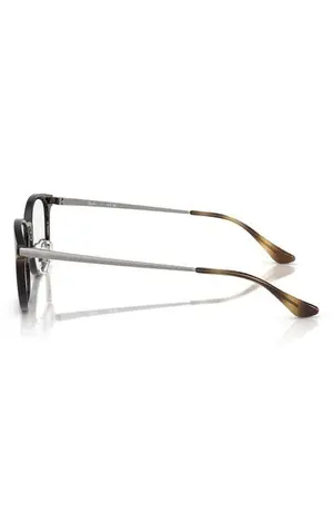 Ray-ban 51mm Square Eyeglasses - Havana