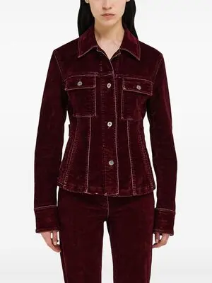 FERRAGAMO Trucker Jacket - Red
