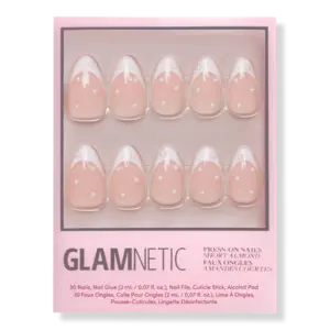 GLAMNETIC French Pearl Press-on Nails