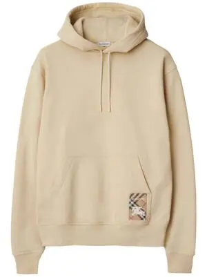 Burberry Cotton Hoodie - Nutmeg
