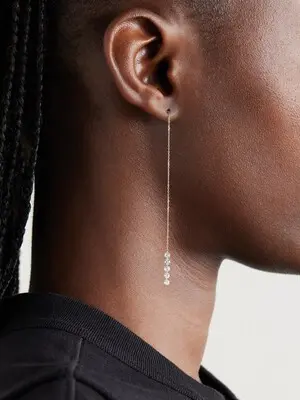 PERSEE Rivière 18-karat Diamond Earrings