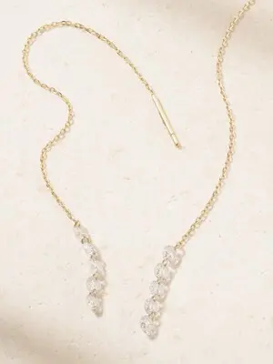 PERSEE Rivière 18-karat Diamond Earrings