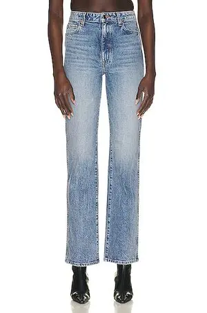 Khaite Danielle Straight Leg Jeans