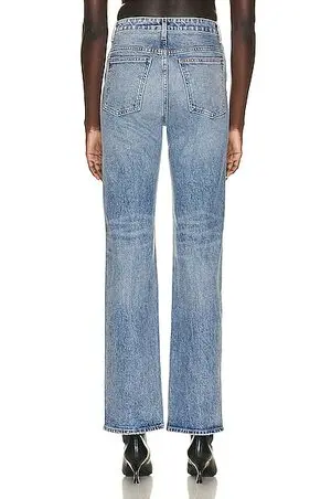 Khaite Danielle Straight Leg Jeans