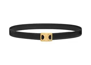 Amiri Gg Marmont Thin Belt - Black