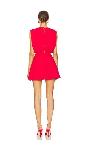 MORE TO COME Kalley Mini Dress - Cherry Red
