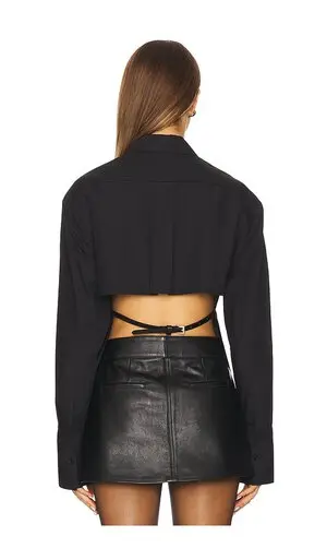 Courtney Zheng Belt Back Top
