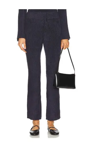 NIA Knit Sweater Pants - Midnight