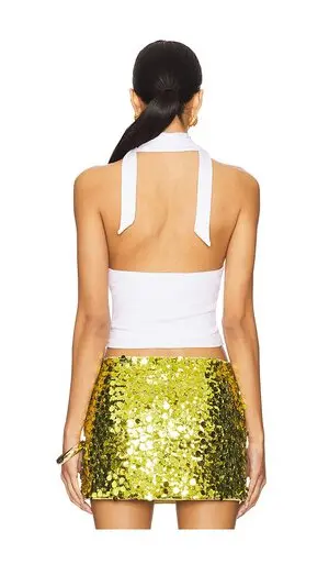 Superdown Jessalyn Halter Top