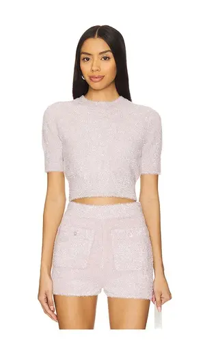 JOOSTRICOT Crop Short Sleeve Crew