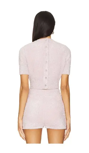 JOOSTRICOT Crop Short Sleeve Crew