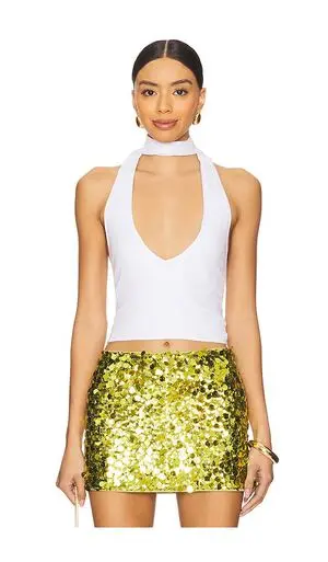 Superdown Jessalyn Halter Top