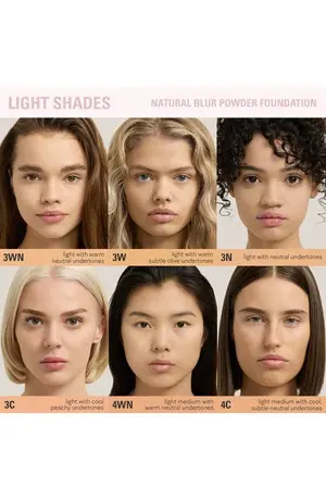 KYLIE COSMETICS Natural Blur Powder Foundation - 3w