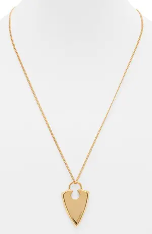 Alexander McQueen Arrow Pendant Necklace