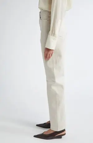 TOTEME Twisted Seam Straight-leg Jeans