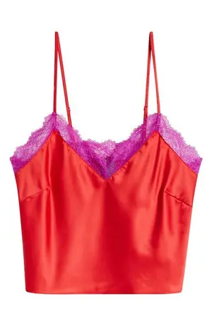 SAVAGE X FENTY Fire Desire Lace Sleep Camisole