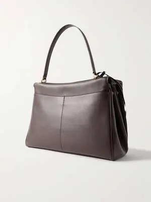 Balenciaga Rodeo Medium Leather Shoulder Bag - Brown
