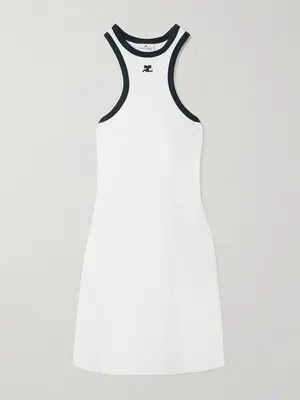 you can embroidered mini dress white White Raquel Embroidered Mini Dress main image 0