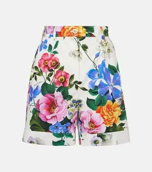 Floral Print Shorts