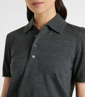 Burberry Wool Polo Shirt