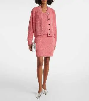 FERRAGAMO Cotton-blend Buttoned Cardigan