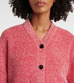 FERRAGAMO Cotton-blend Buttoned Cardigan