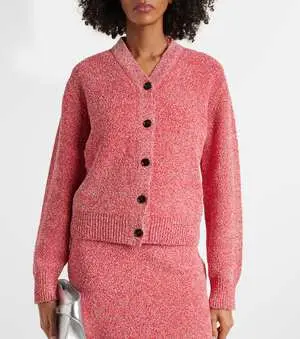 FERRAGAMO Cotton-blend Buttoned Cardigan