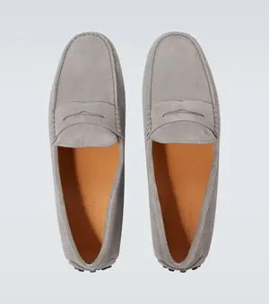 TOD'S Gommino Driving Shoes - Grey