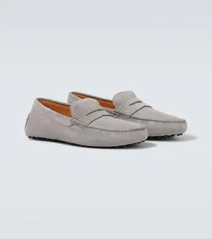TOD'S Gommino Driving Shoes - Grey
