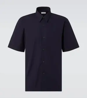 Dries Van Noten Cotton Poplin Bowling Shirt