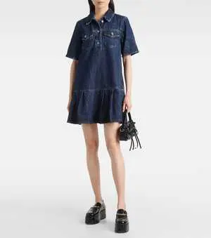GANNI Denim Minidress