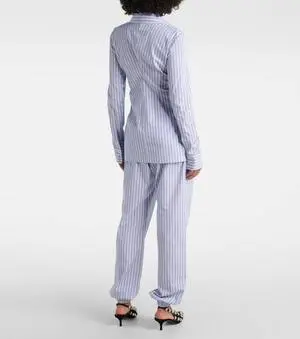 Attico Striped Cotton Shirt
