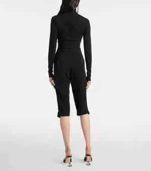 MUGLER Pierced Capri Pants