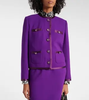 Dolce & Gabbana Crêpe Jacket