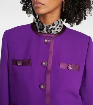 Dolce & Gabbana Crêpe Jacket