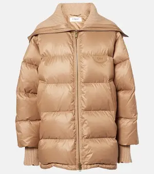 Chloé Oversized Quilted Down Jacket