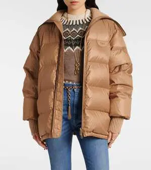 Chloé Oversized Quilted Down Jacket