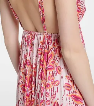 Poupette St Barth Cassandra Floral Maxi Dress
