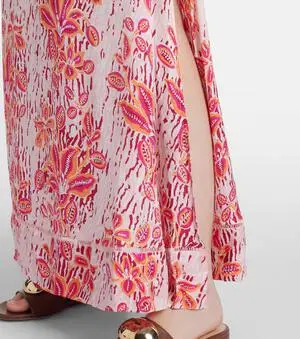 Poupette St Barth Cassandra Maxi Dress - Pink