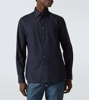 Zegna Cotton-blend Shirt