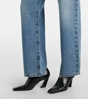 FRAME Le Jane Cropped Straight Jeans - Blue