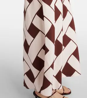 Rixo Alondra Maxi Dress - Brown