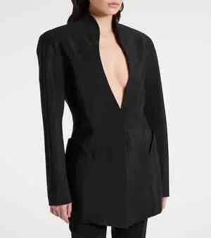 MUGLER Oversized Blazer