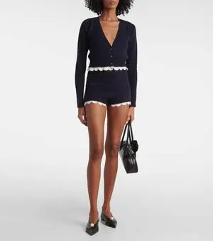 Magda Butrym Cashmere Shorts